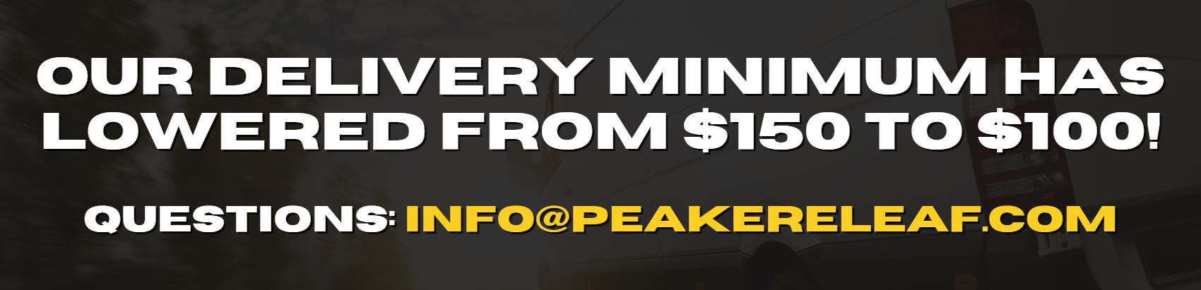 Order Online • Peake ReLeaf